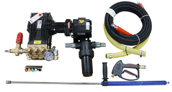 Base-Mounted Hydraulic Cold Water Power Washer